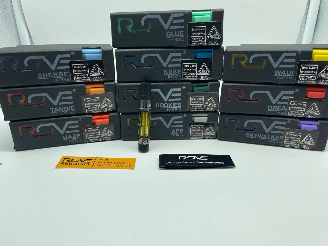 ROVE Carts - Pounds Club Menu
