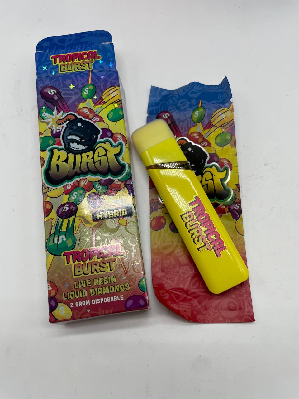 Burst 2G Disposable - Pounds Club Menu