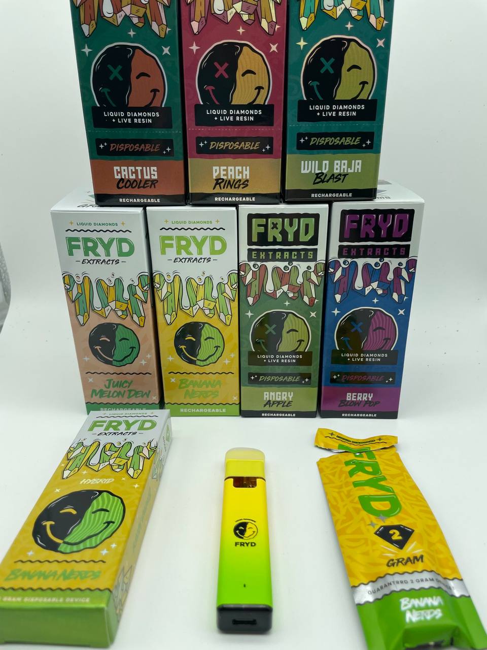 FRYD Disposables 2 Grams - Pounds Club Menu